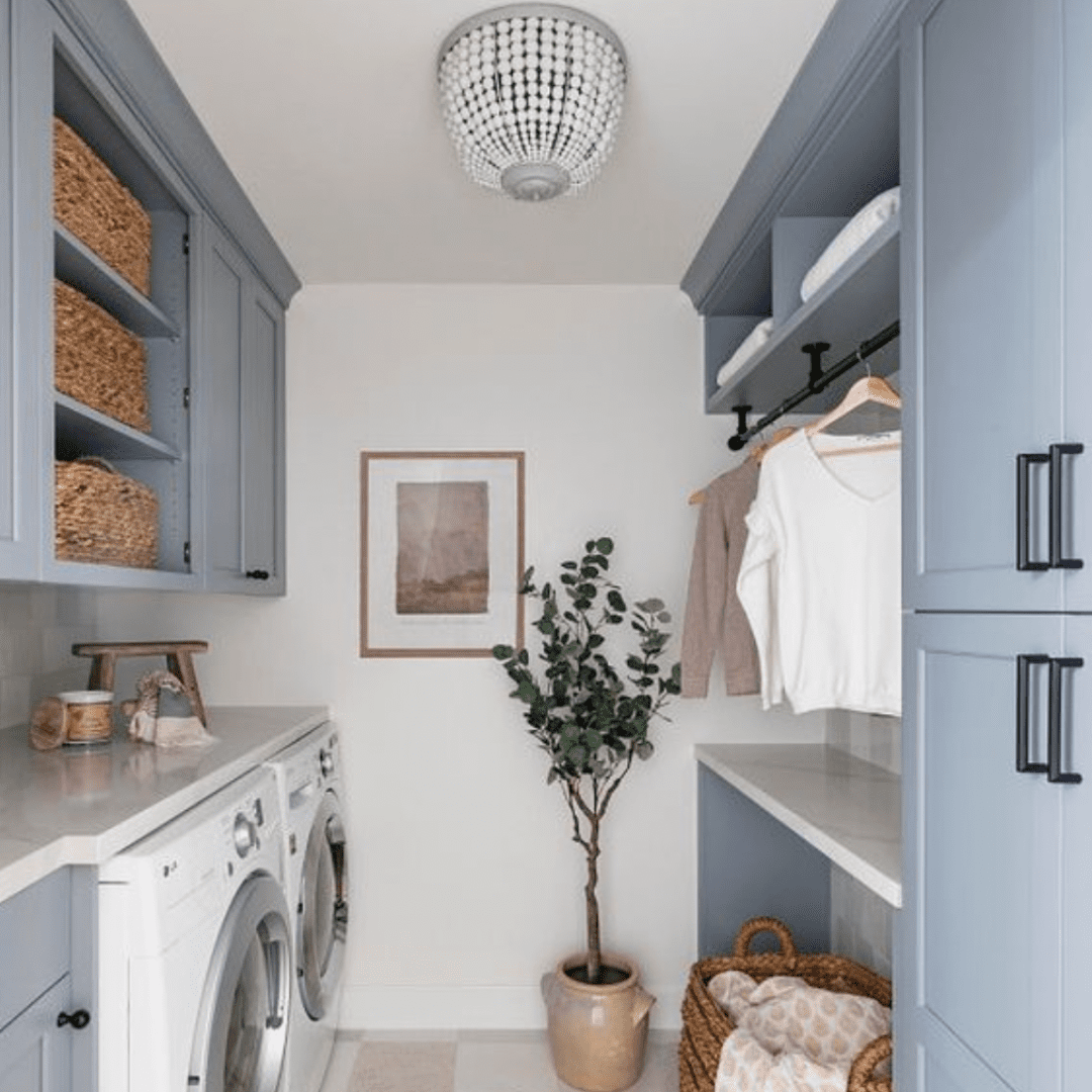 10 Beautiful Small Laundry Room Ideas That Are Space-Saving