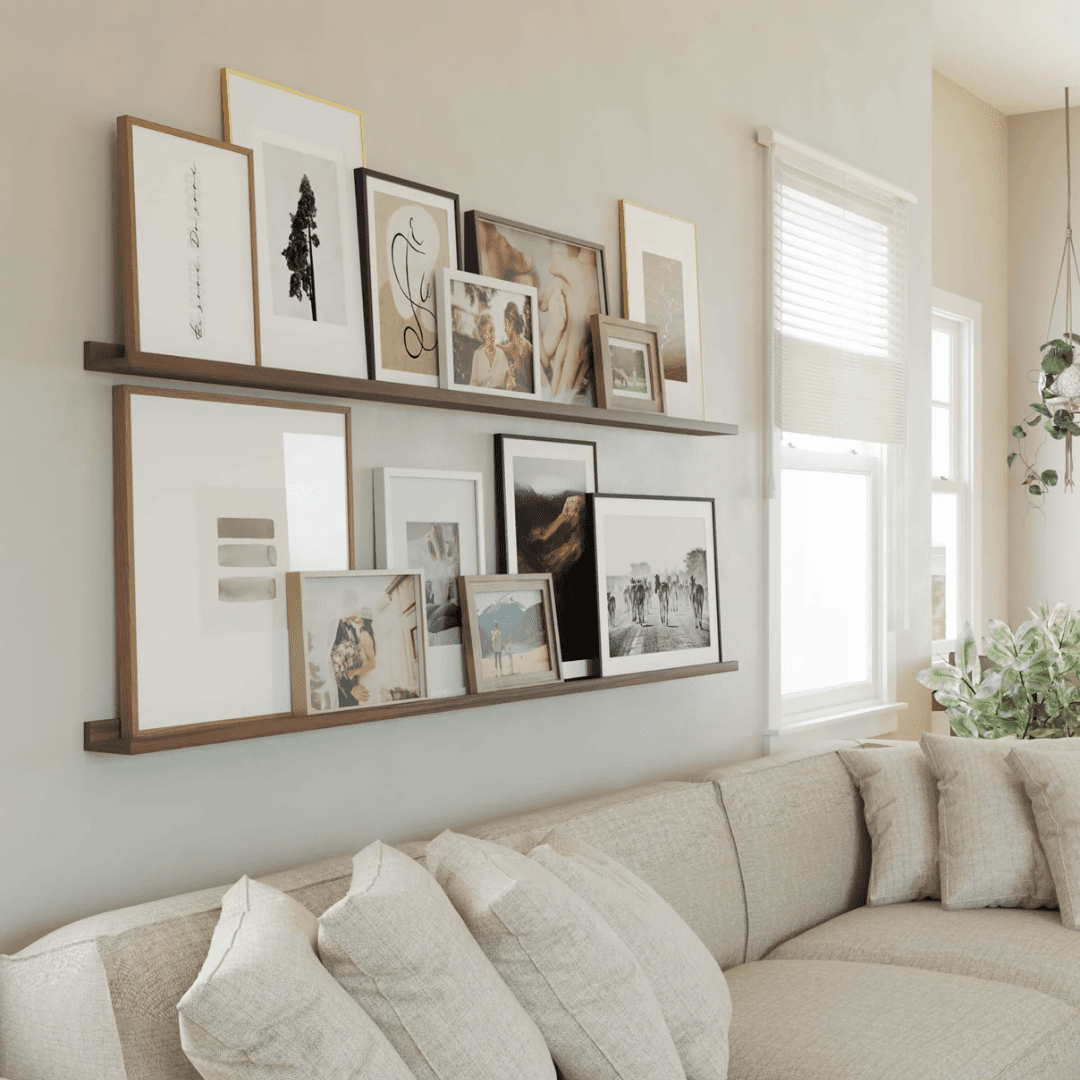10 Beautiful Picture Ledge Ideas To Transform Your Room