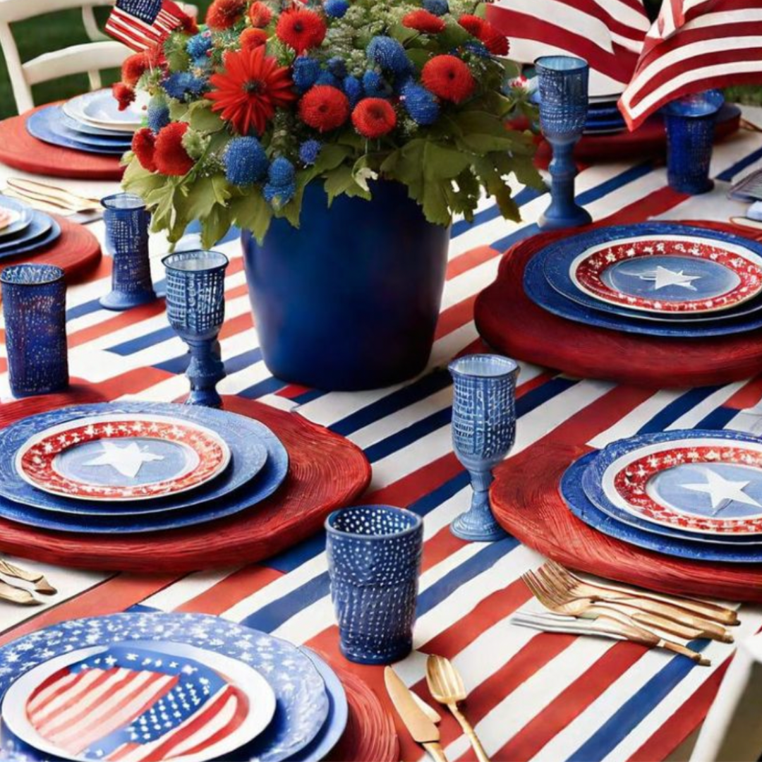 10 Beautiful Ideas For 4th Of July Tablescapes