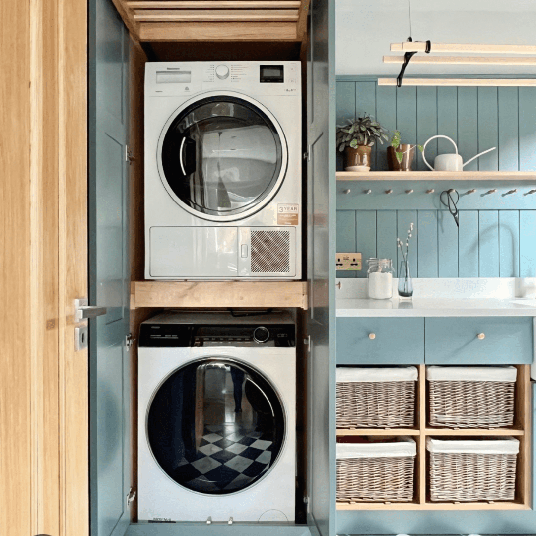 10 Best Stacked Laundry Room Ideas To Save Space