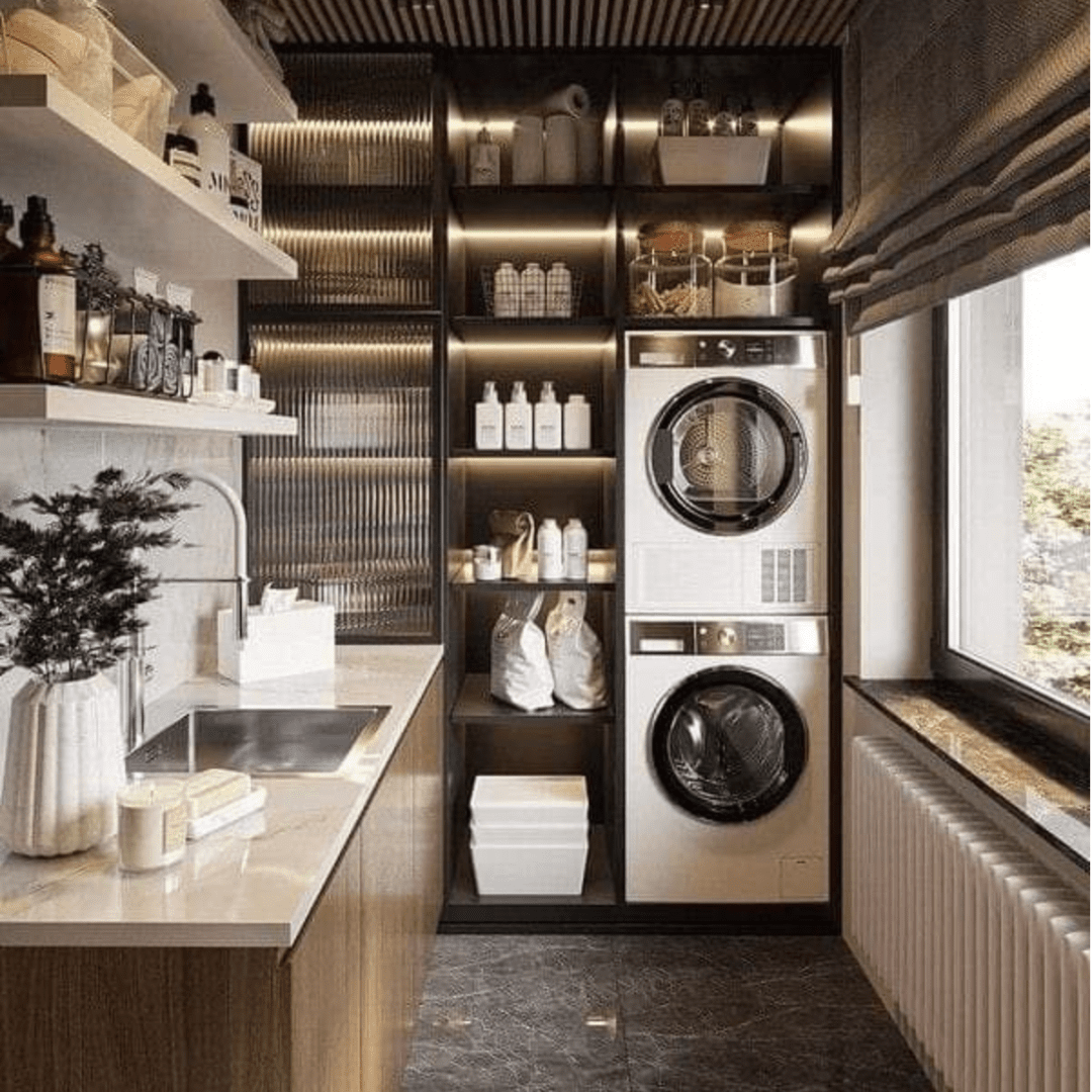 10 Smart Laundry Room Designs For An Organized Space