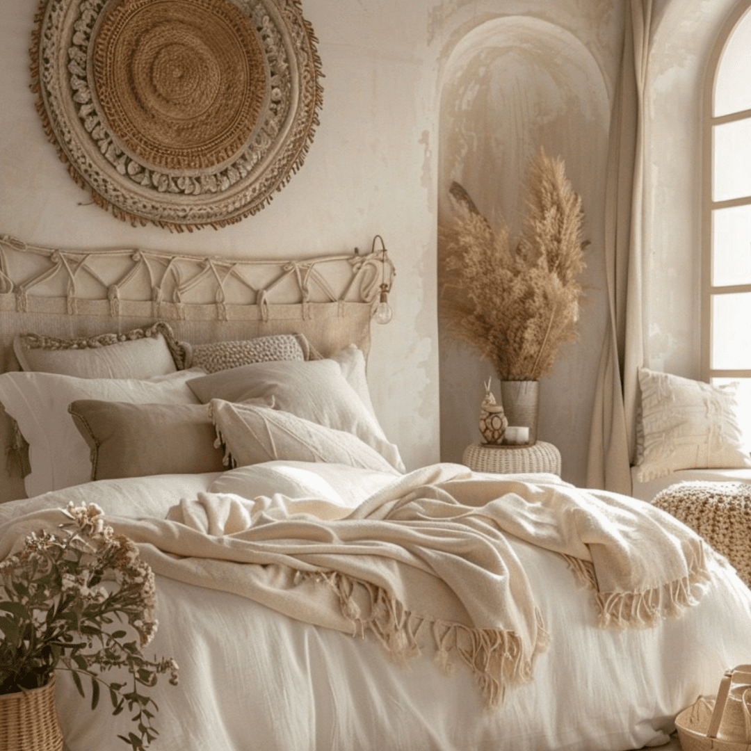 15 Beautiful Boho Bedroom Ideas To Recreate - The Interior Playbook