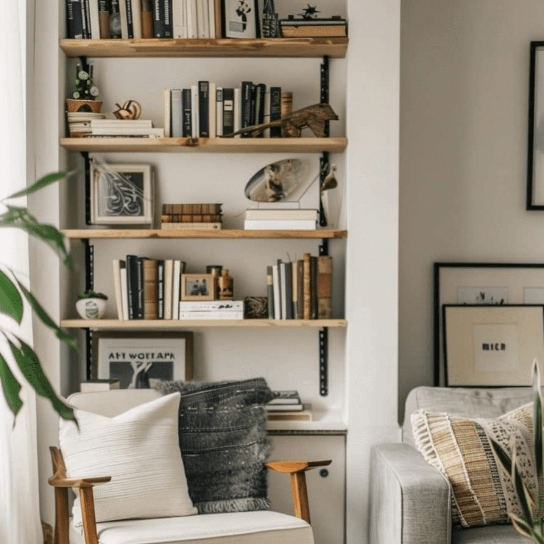 8 Creative Bookshelf Ideas For Small Spaces