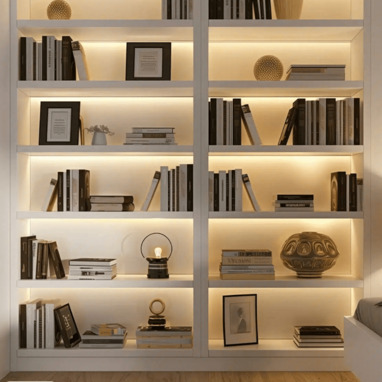 7 Stunning Full Wall Bookshelf Ideas to Recreate