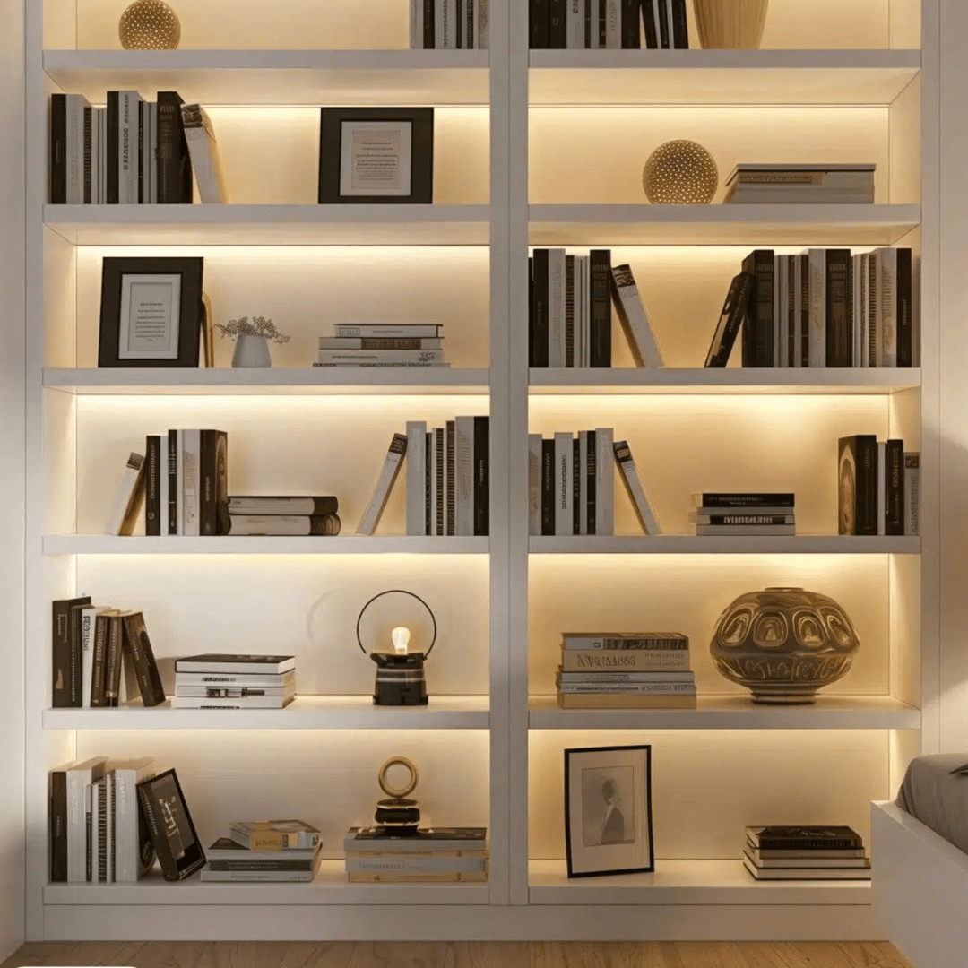 7 Stunning Full Wall Bookshelf Ideas to Recreate